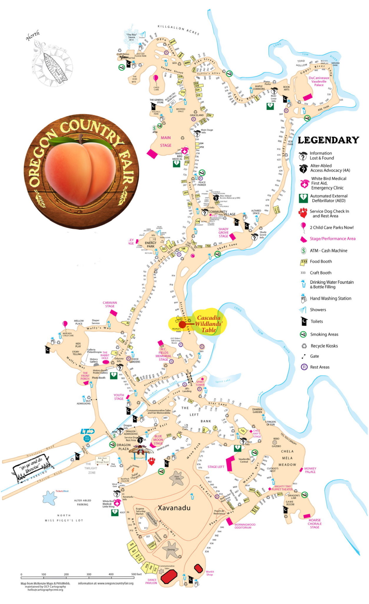 OCF Map — CW location | Cascadia Wildlands
